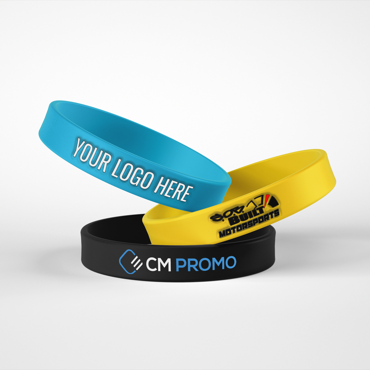 Custom Silicone Wristbands YOUR LOGO Promo by Cody McConnell